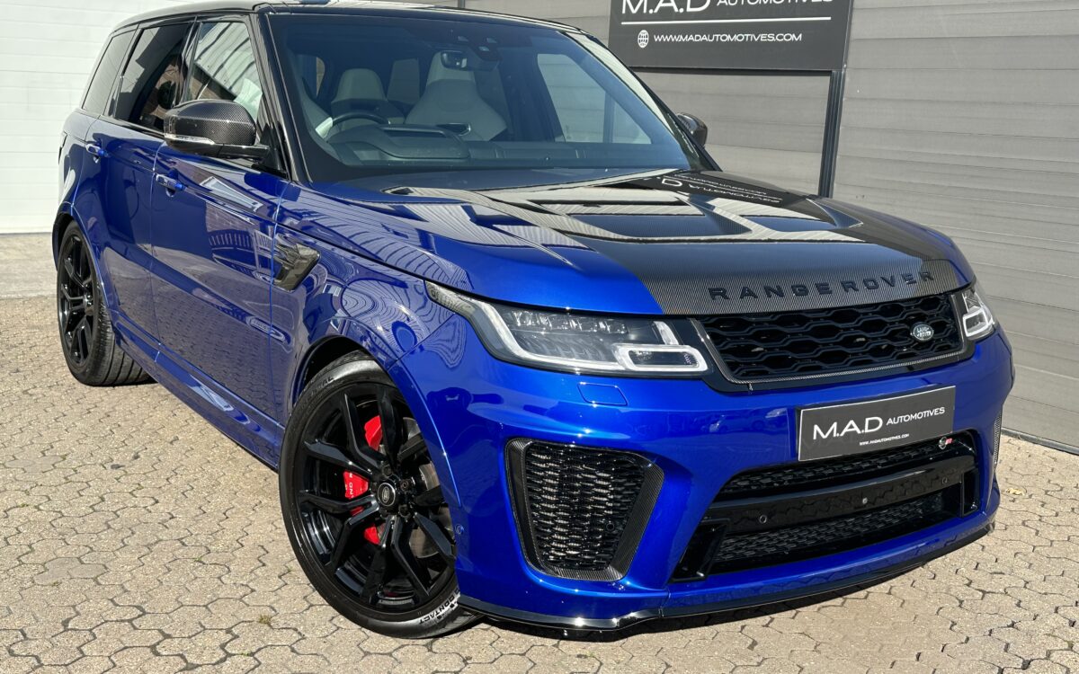 2018 (18) LAND ROVER RANGE ROVER SPORT 5.0 V8 S/C 575 SVR 5dr Auto ...